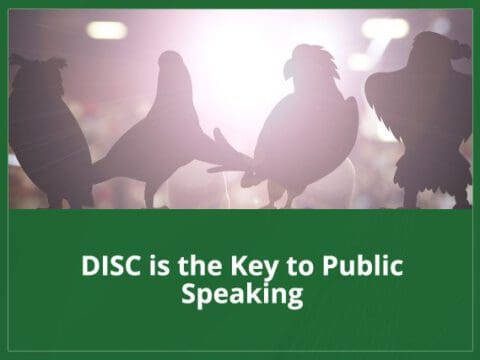 DISC is the Key to Public Speaking - Take Flight Learning